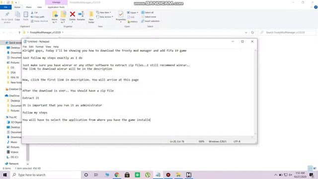 How to add Fifa 19 in the Frosty Mod manager ( Using the encryption key ...
