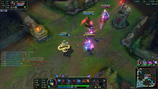 League of Legends | River Spirit Nami Support - Full Game Commentary ...