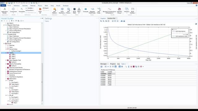 Импорт внешних экспериментальных и референсных данных в COMSOL Multiphysics