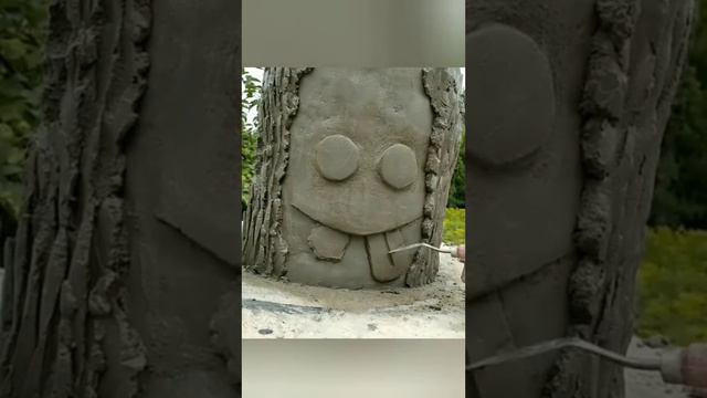 Прикольное кашпо своими руками из цемента