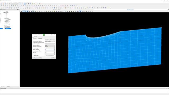 Fluid Simulation CFD  Airfoil NACA 0020  Mesh creating  Part 2/3  Salome Meca
