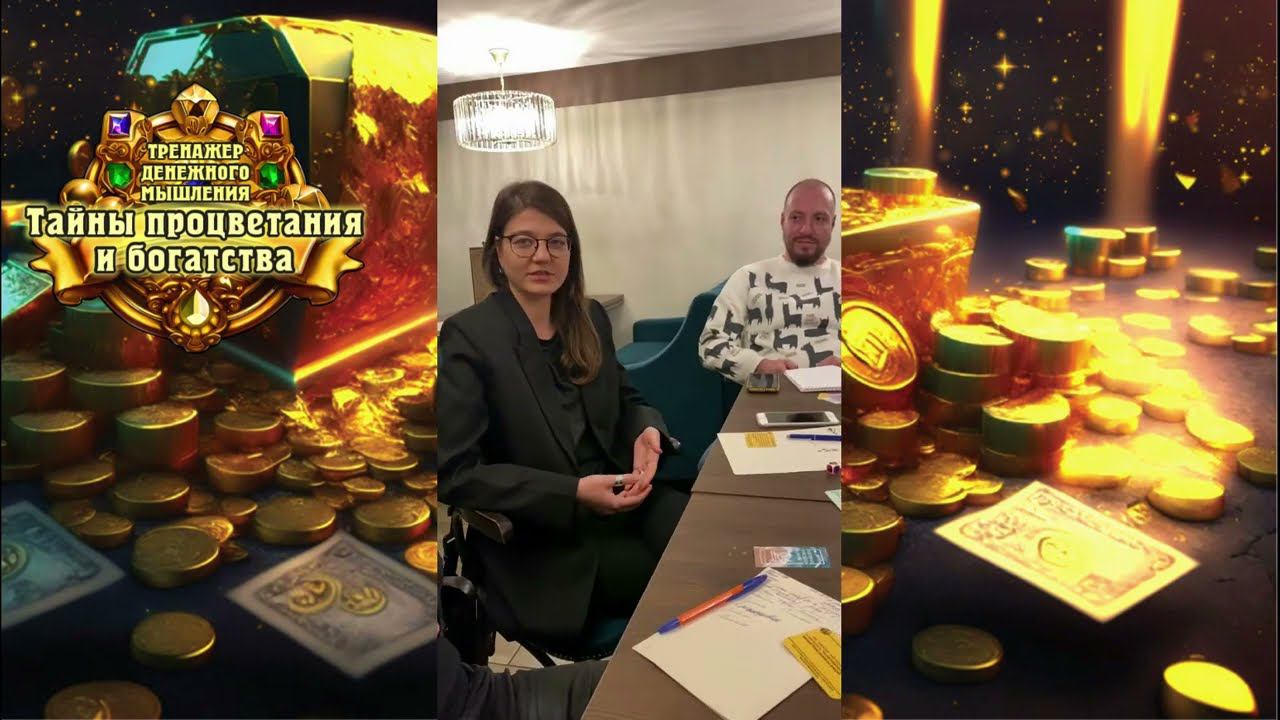 Тренажер денежного мышления "Тайны процветания и богатства" - игровой процесс