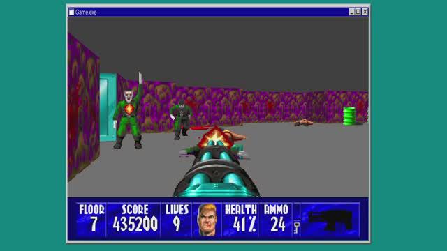 Табуретка против ГМО-солдат. Wolfenstein 3D (2-ой эпизод) 15.05.2024