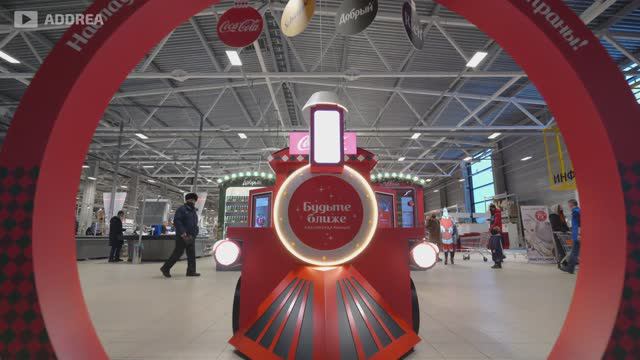 Новогодний экспресс Coca-cola