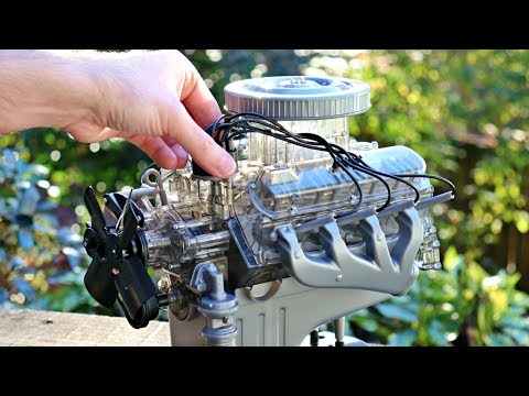 Модель двигателя Ford Mustang V8 K-Code 289