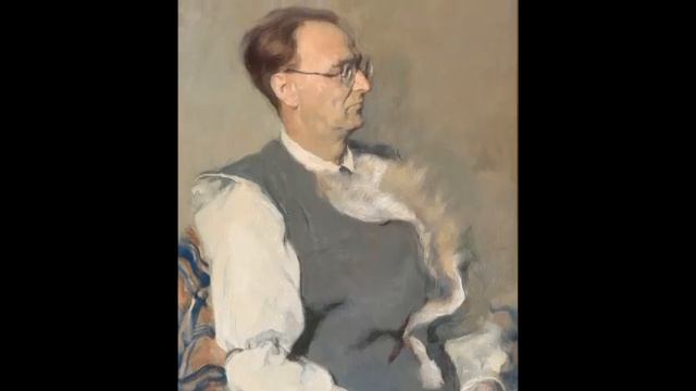 Портрет искусствоведа.  Орешников В. М.