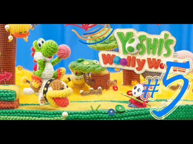 Ivan4ik & Alyon4ik - Yoshi's Woolly World (Wii U)(часть 5)(30.04.16)