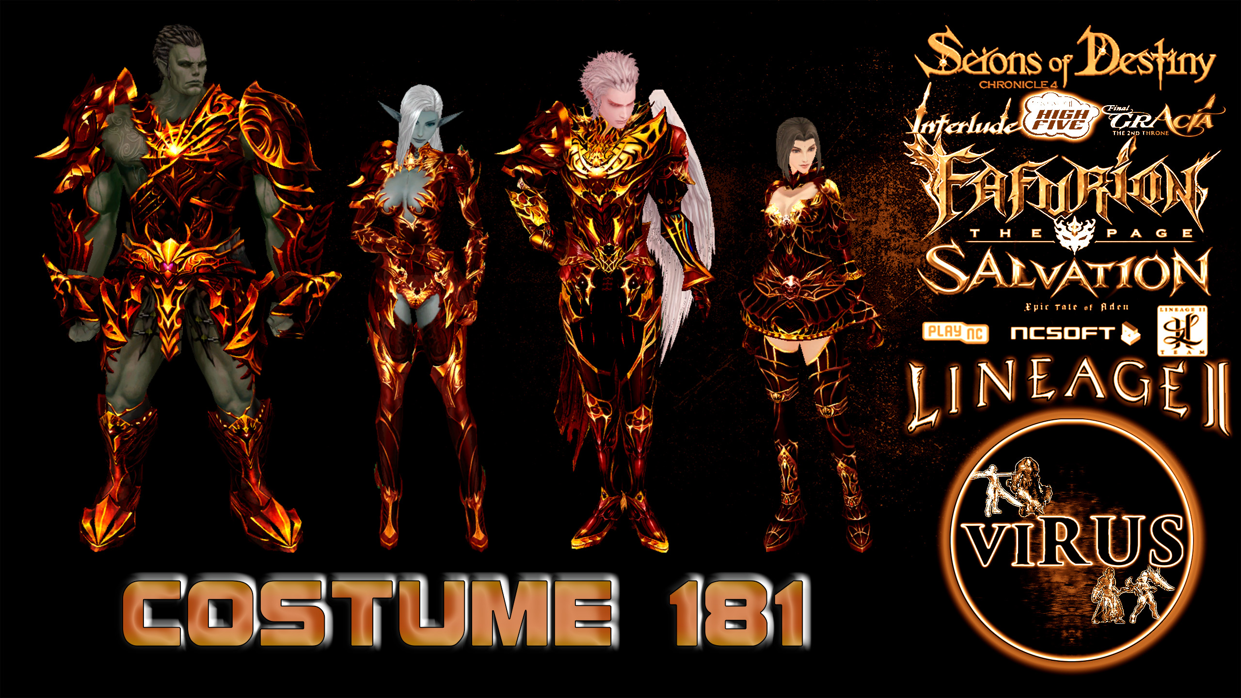 New Costumes. 181. LINEAGE II. Any Chronicles ◄√i®uS►