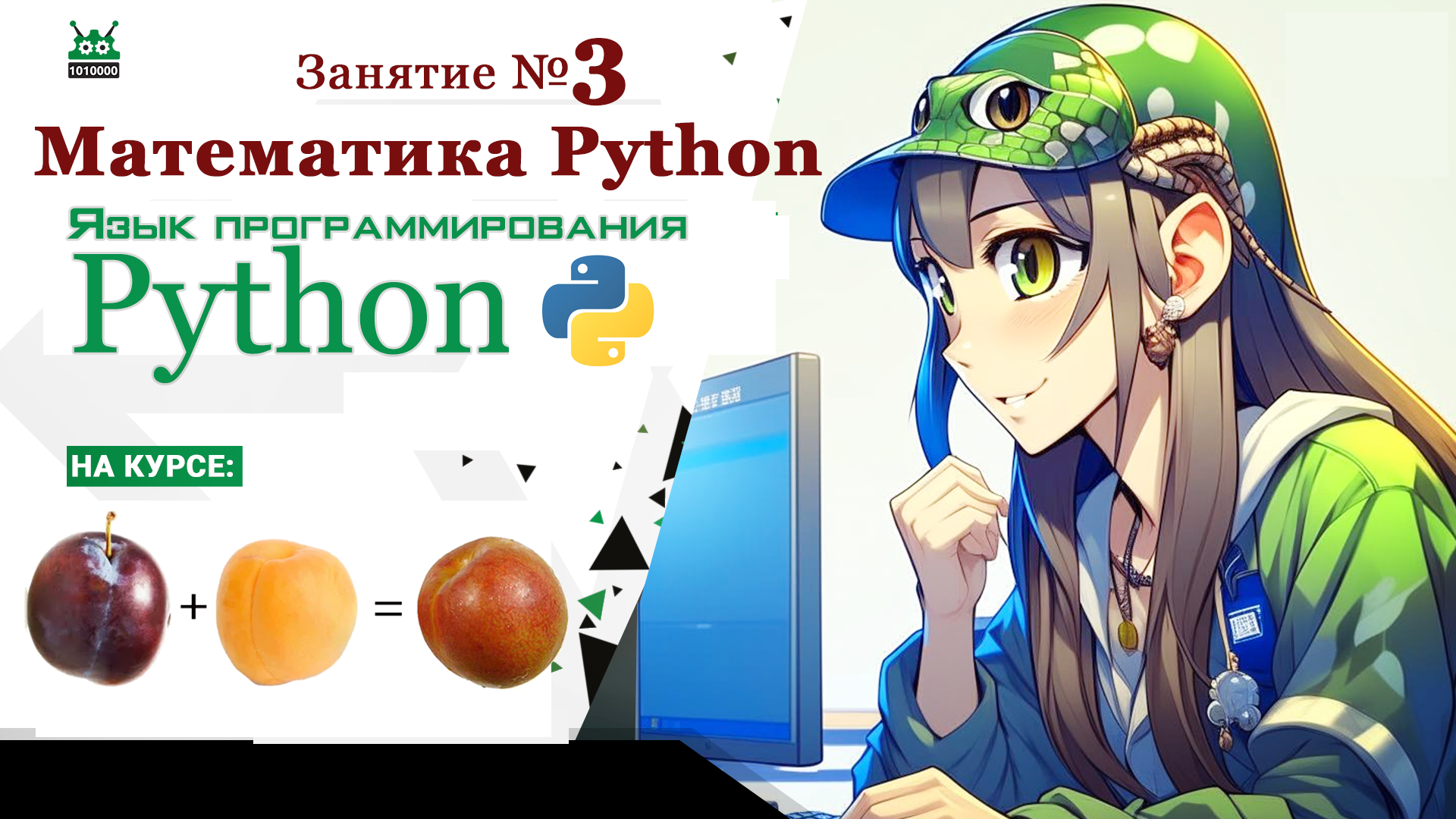 Занятие №3. Язык программирования Python. Арифметические операции и математические функции