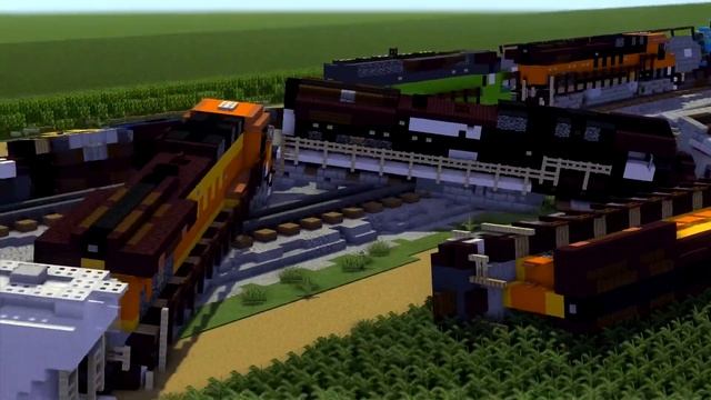 Every Minecraft Train Crash Animation Compilation - смотреть видео ...