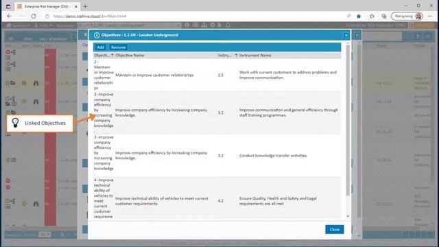 riskHive ERM: How to: Edit and manage project level (Node) data ...