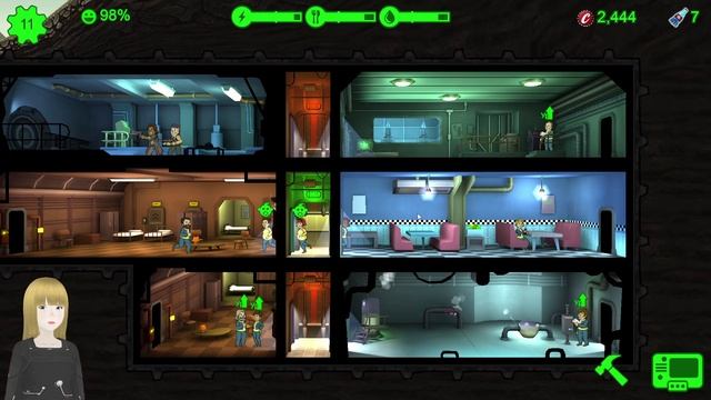 Fallout Shelter 002 Челлендж ″Королевство″ в режиме выживания