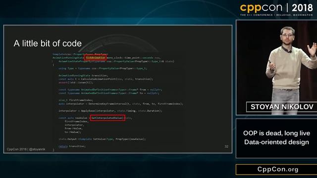 CppCon 2018_ Stoyan Nikolov “OOP Is Dead, Long Live Data-oriented Design”