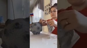 поделка ко дню космонавтики