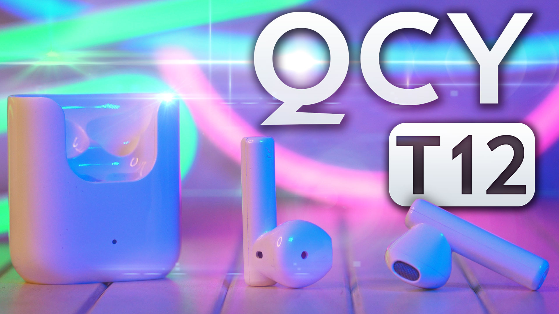 Необычные беспроводные наушники QCY T12 – Автономность 6 Часов и Хороший БАСОВЫЙ звук за 20$