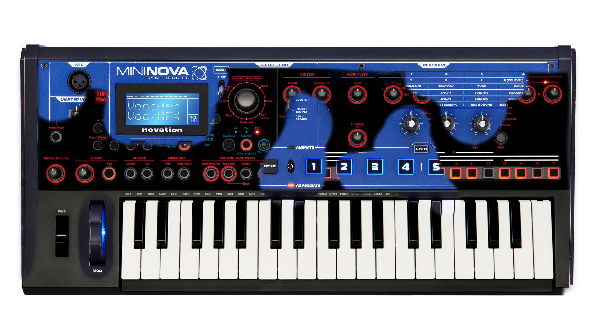 Novation MiniNova vs. Roland JD-Xi. Часть 1