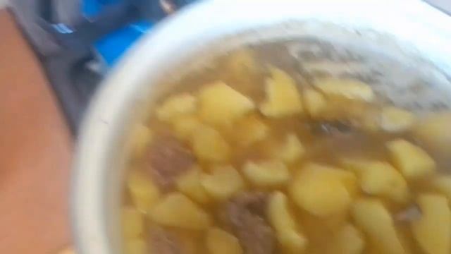 продолжение тушёная картошка с мясом