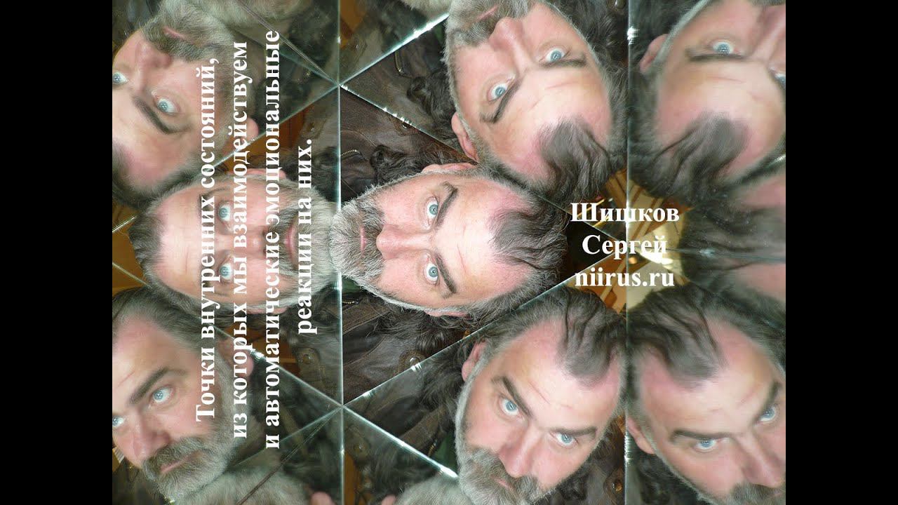 Точки внутренних состояний из которых мы взаимодействуем