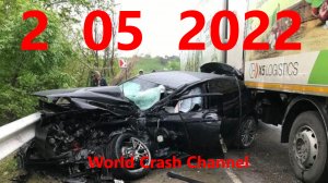 Подборки  Аварии и ДТП  2 05 22  ( Май 2022 )