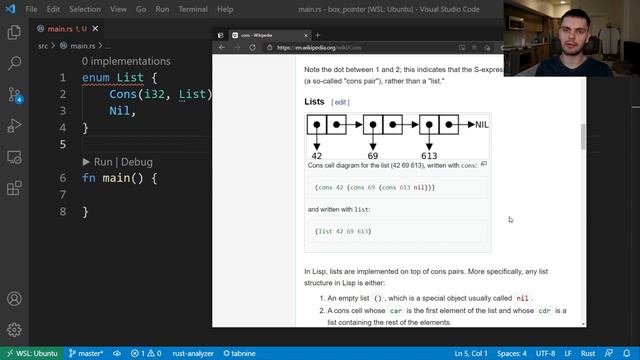22. The Box Smart Pointer in Rust