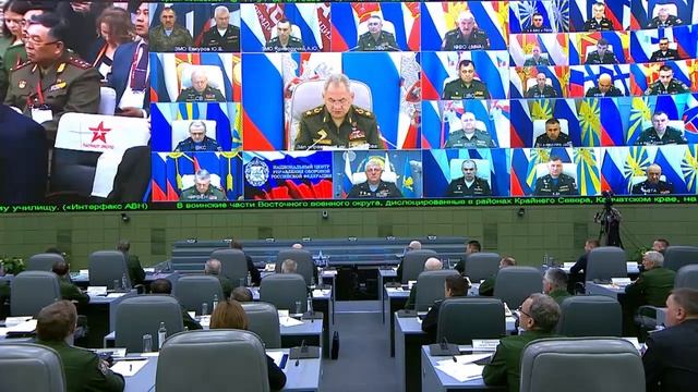 02.09.2022 Вступительное слово Сергея Шойгу на селекторном совещании с руководящим составом ВС РФ
