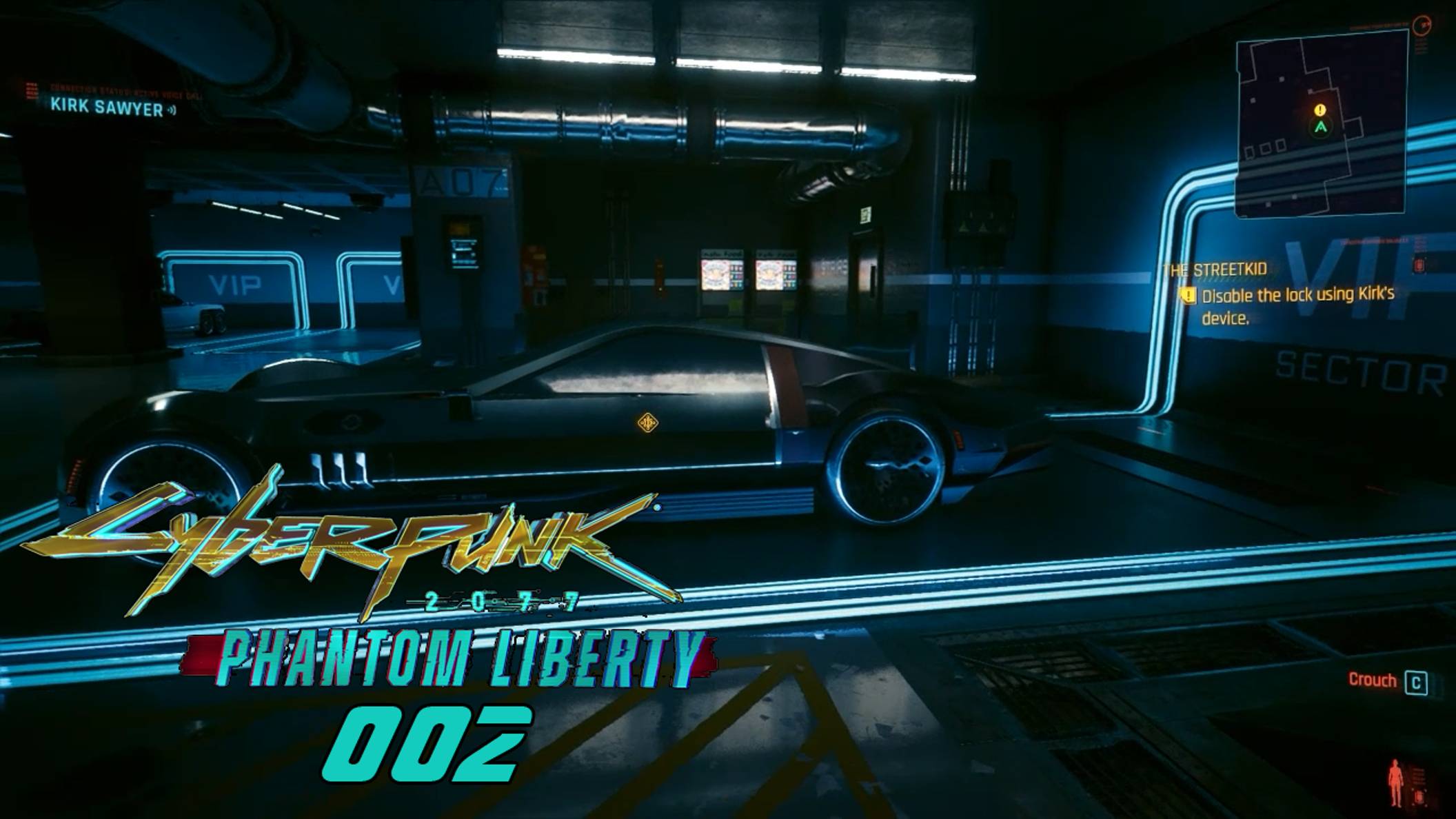Cyberpunk 2077 2.0 - 002 Пролог "Дитя улиц" - Прохождение на английском языке (без комментариев)