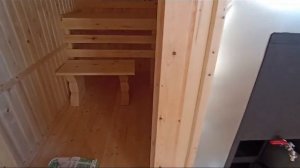 Видеоотчет. Мобильная баня из сухого бруса от СК "Бани". Череповец, часть 3.