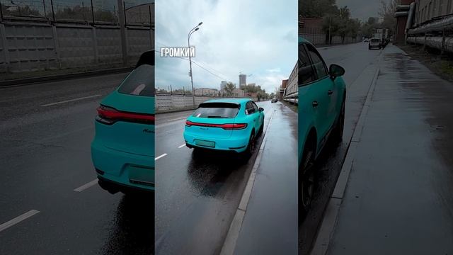 ЗВЕРИНЫЙ ВЫХЛОП PORSCHE MACAN S 3.0 2019