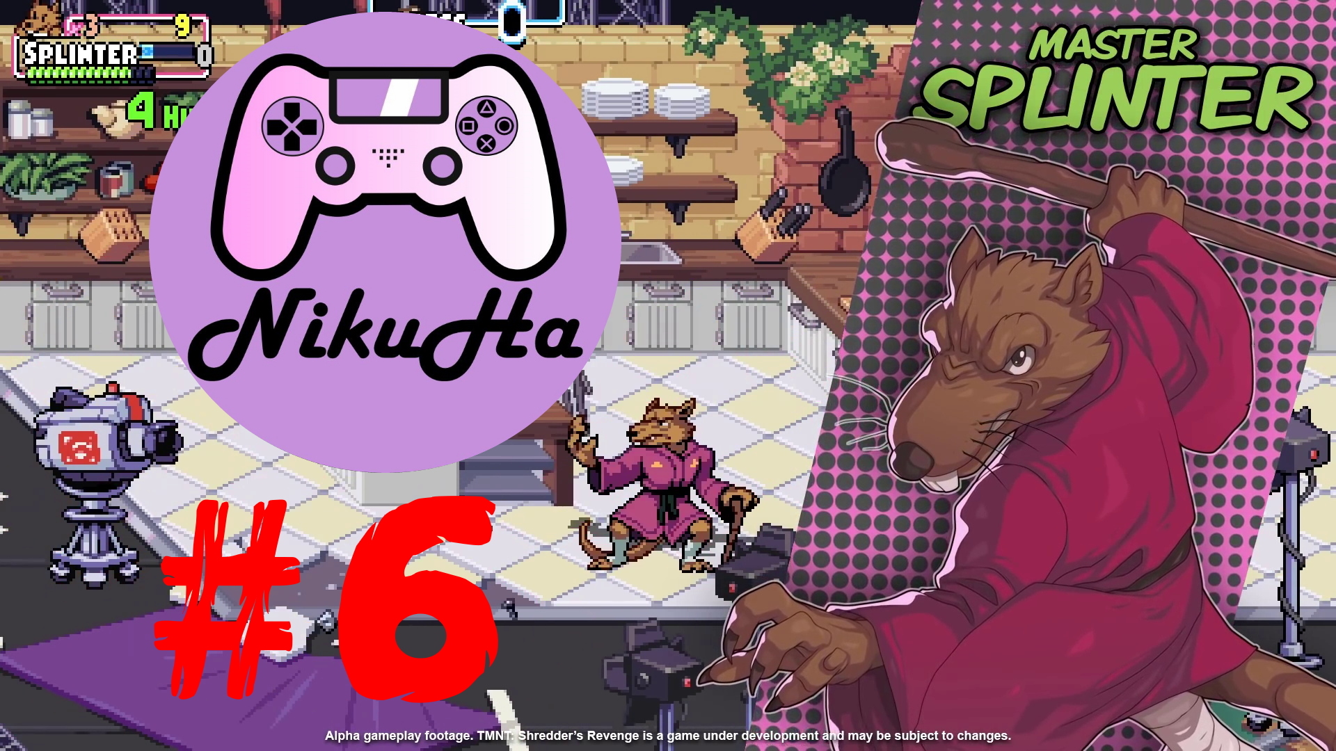 СПЛИНТЕР КРЫСА? С НИКУХОЙ ИГРАЕМ В Teenage Mutant Ninja Turtles Shredder's Revenge #  6