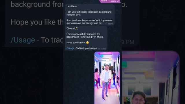 Remove your Background without Software - telegram bot