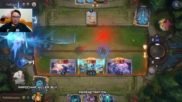Карты, спеллы, 2 порта Legends of Runeterra