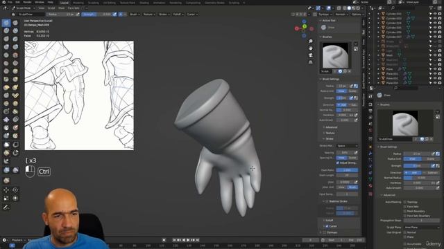 11. Right Glove