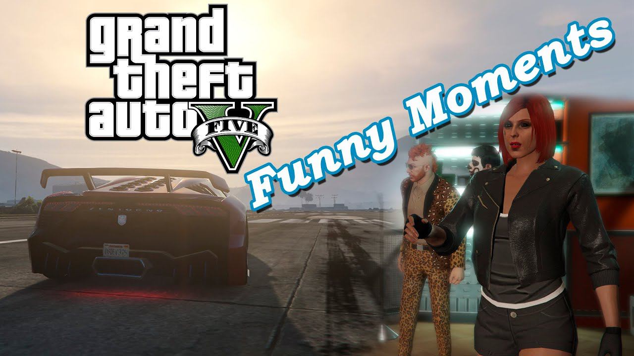 GTA V STUNTS & FAILS (Funny Moments Compilation)