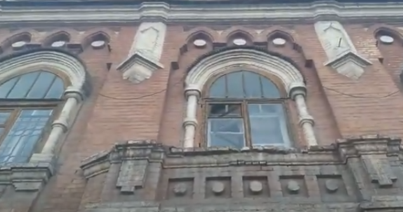 Старинные постройки конца 19 века в городе Ачинске