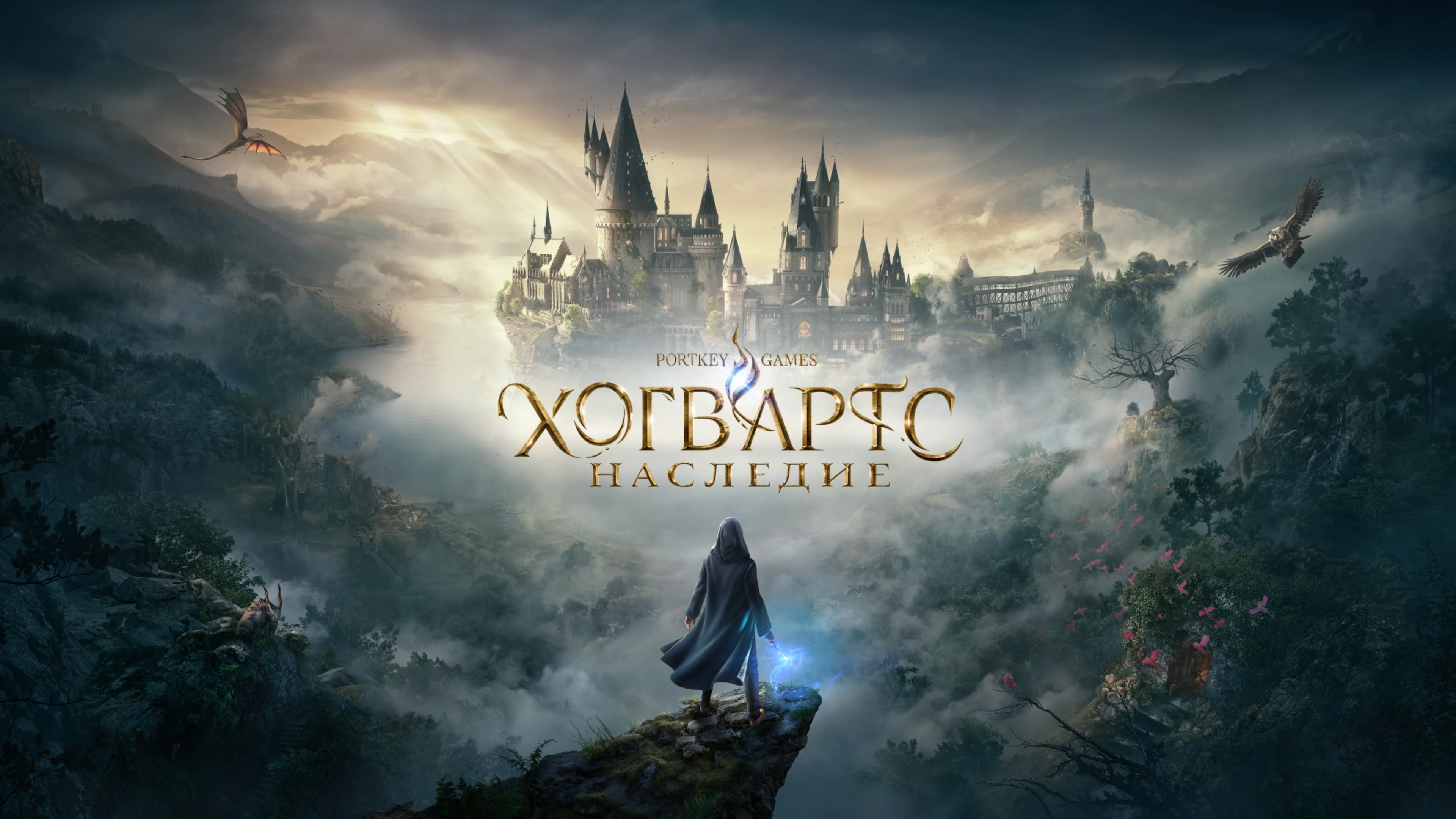 Хогвартс Наследие PS5 4серия сражение с тролем
