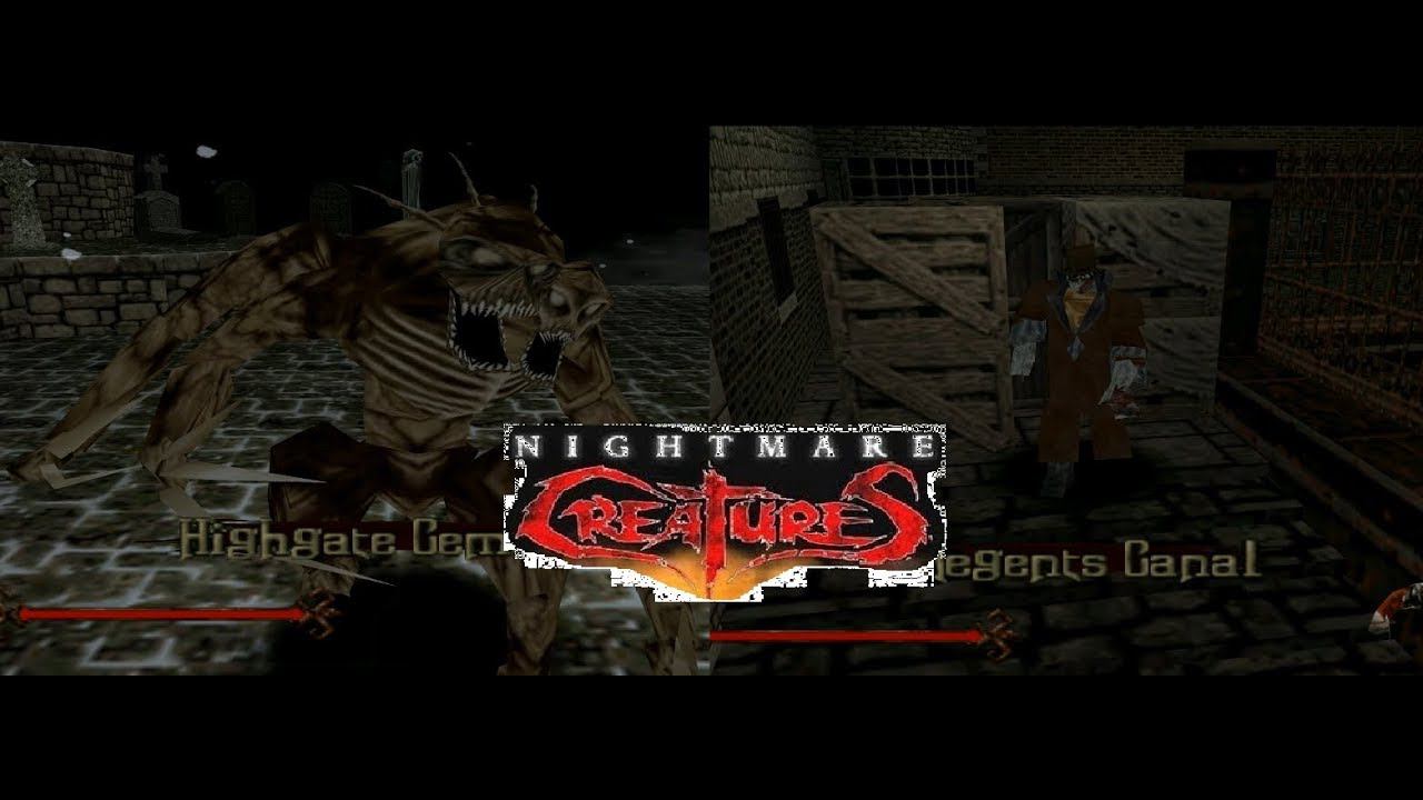 Nightmare Creatures (N64) Play as Pepys' Monster & Faceless Men