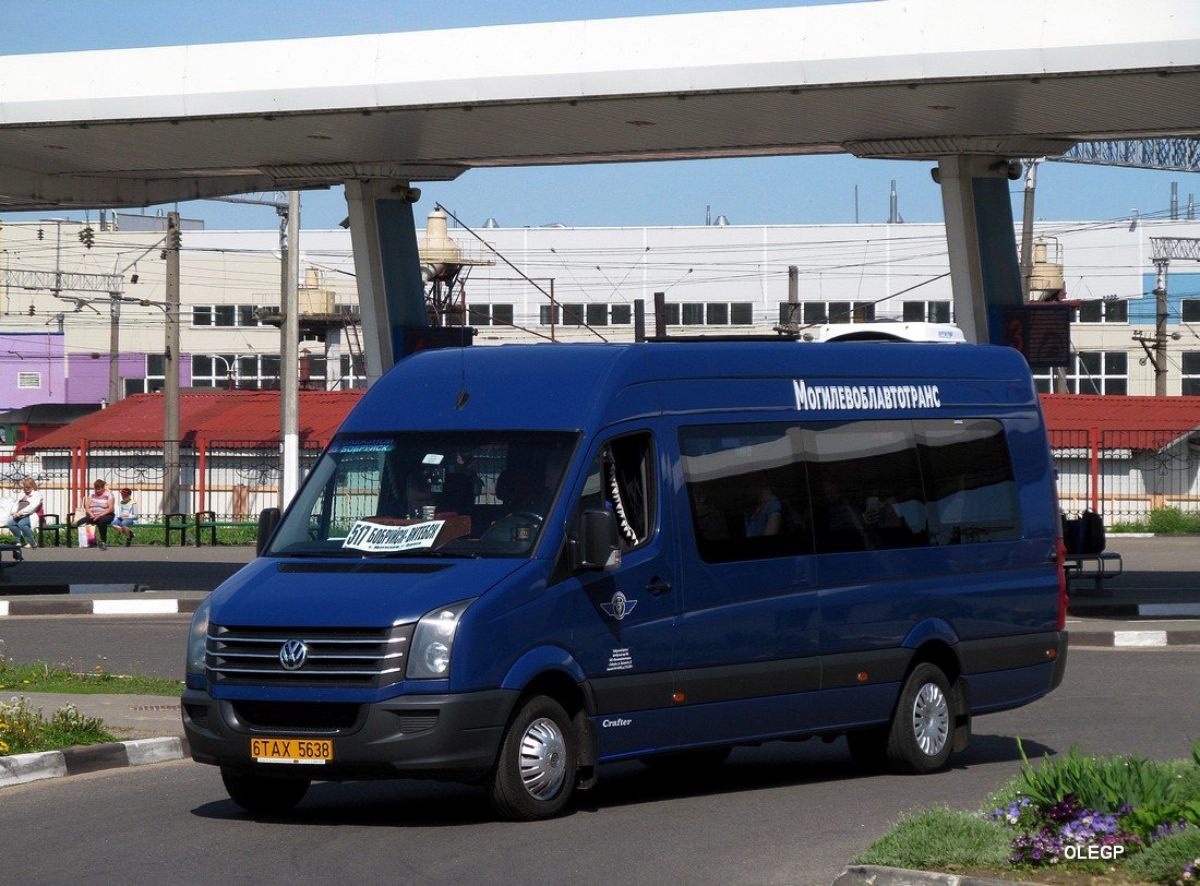 Микроавтобус Бобруйска ATLANT-M C19VW 6ТАХ5638 Маршрут 517 АВ Витебск - АВ Бобруйск (Заходы - Мосток