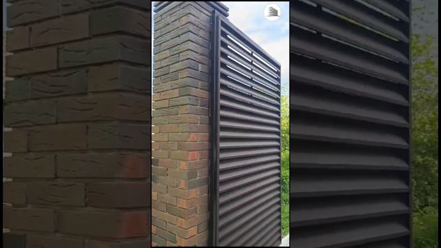 Обзор на забор-жалюзи Оптима от завода Новый Дом