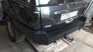 Силовой бампер на Джип Гранд Чероки