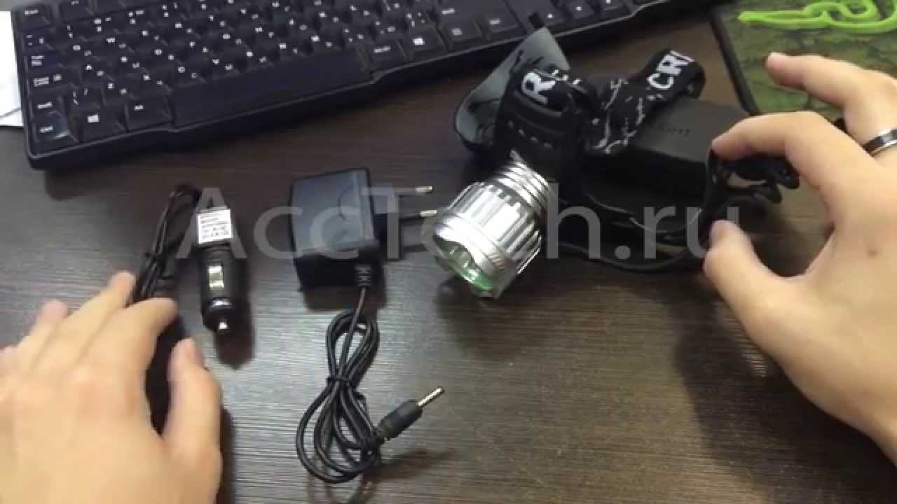 Налобный LED фонарь Pailide XQ-18 Cree XM-L T6