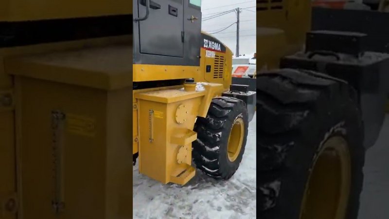 Уровень масла КПП в XGMA XG918H