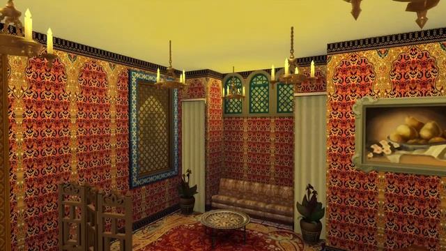 ВЕЛИКОЛЕПНЫЙ ВЕК_ОБЗОР ДВОРЦА _ИГРАЮ В SIMS  4
