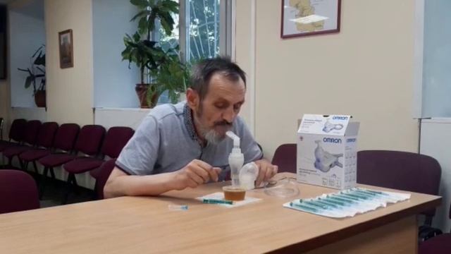 ИНГАЛЯЦИЯ через небулайзер. Жир из Чёрной Львинки через компрессорный ингалятор (небулайзер)