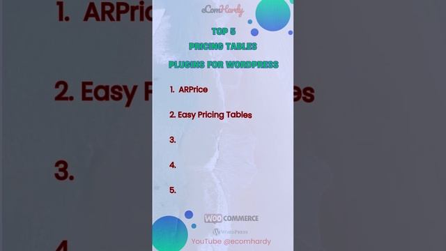 ?? Unleash Powerful Pricing: Top 5 Pricing Table Plugins for WordPress! ?✨