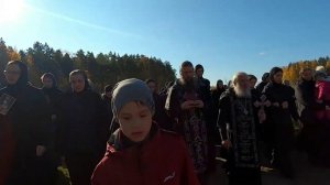 Традиционный Крестный ход вокруг Святой обители/Схиигумен Сергий