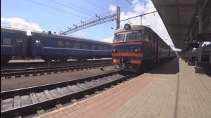 377) "Беларусь-24". Назад на восток! Едем из Бреста в Барановичи на электричке.