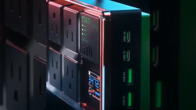Настольная розетка с RGB подсветкой #товарысалиэкспресс #алиэкспрессдлядома #алиэкспресс