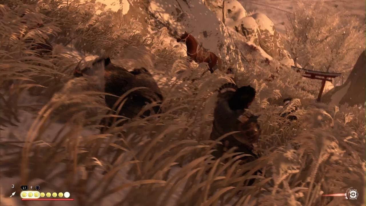 Ghost of Tsushima отряд нарвался на ...