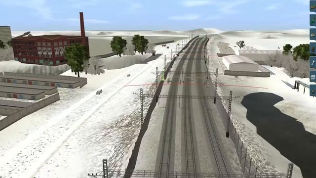 trainz 2012 _ МЦК _ Обзор маршрута вер.4.1 часть 1