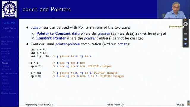 Lecture 06 | Constants and Inline Functions – смотреть онлайн видео от ...